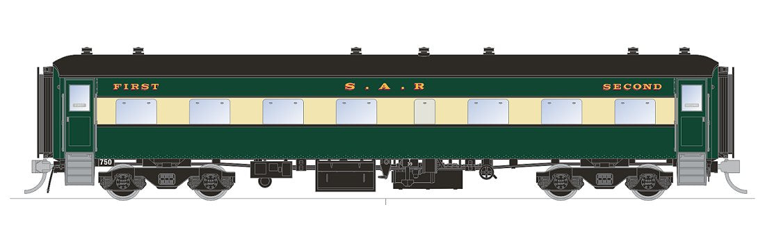 SAR 700/750/780 Class Steel Carriages – SDSModels