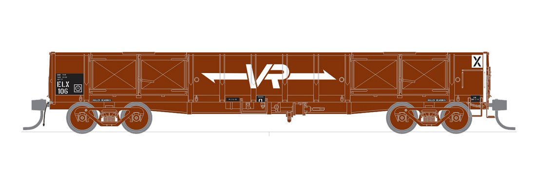 VR ELF, ELX, ESX Open Wagons – SDSModels