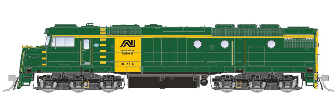 AN DL Class Locomotive – SDSModels