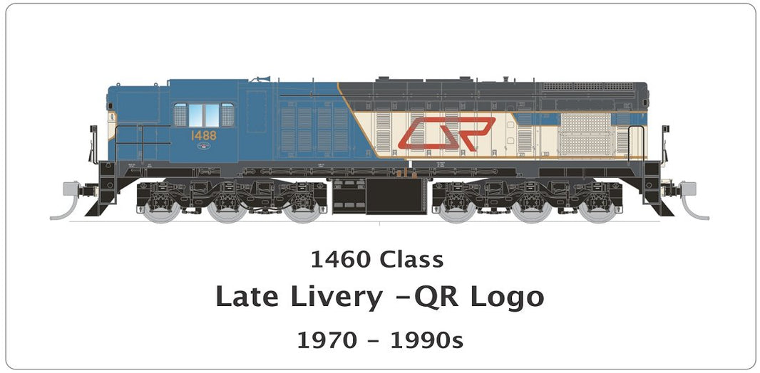 QR 1460 / 1502 Class Locomotive – SDSModels