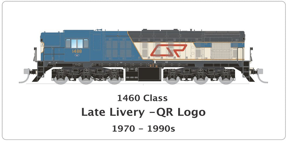 QR 1460 / 1502 Class Locomotive – SDSModels