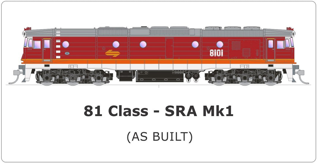 NSW SRA 81 Class Locomotive – SDSModels