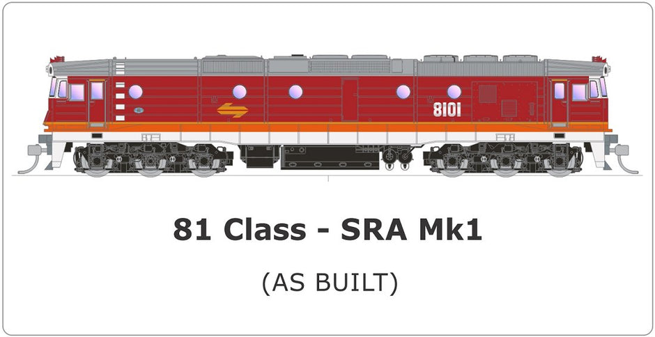 NSW SRA 81 Class Locomotive – SDSModels
