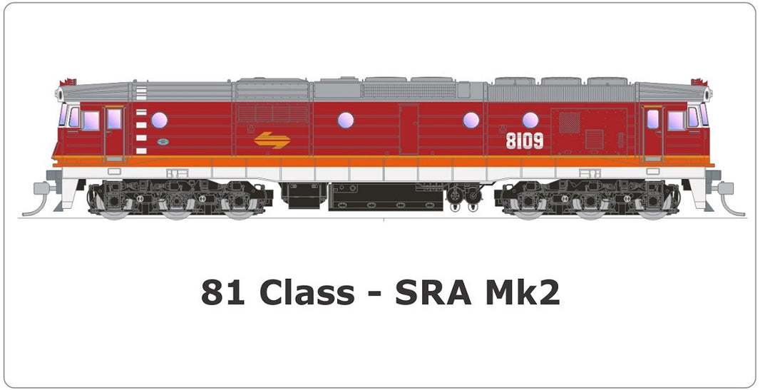 NSW SRA 81 Class Locomotive – SDSModels