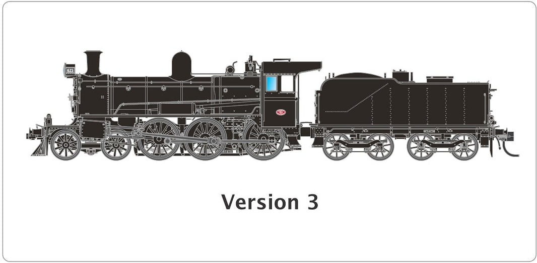 VR D3 Class Locomotive – SDSModels