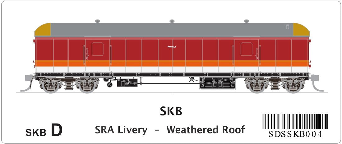 SRA Livery, Weathered Roof – SDSModels